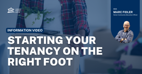 Starting a tenancy | Residential Tenancies Authority